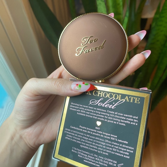 Too Faced | Makeup | New Too Faced Dark Chocolate Matte Soleil Bronzer ...